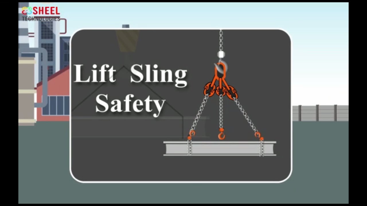Lift Sling Safety Tips English - YouTube