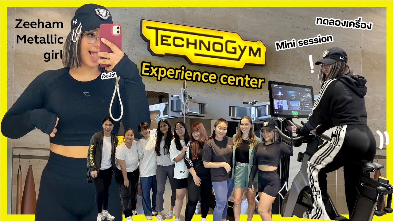 Technogym - Experience center | Zeeham Metallic girl ⚔️ - YouTube