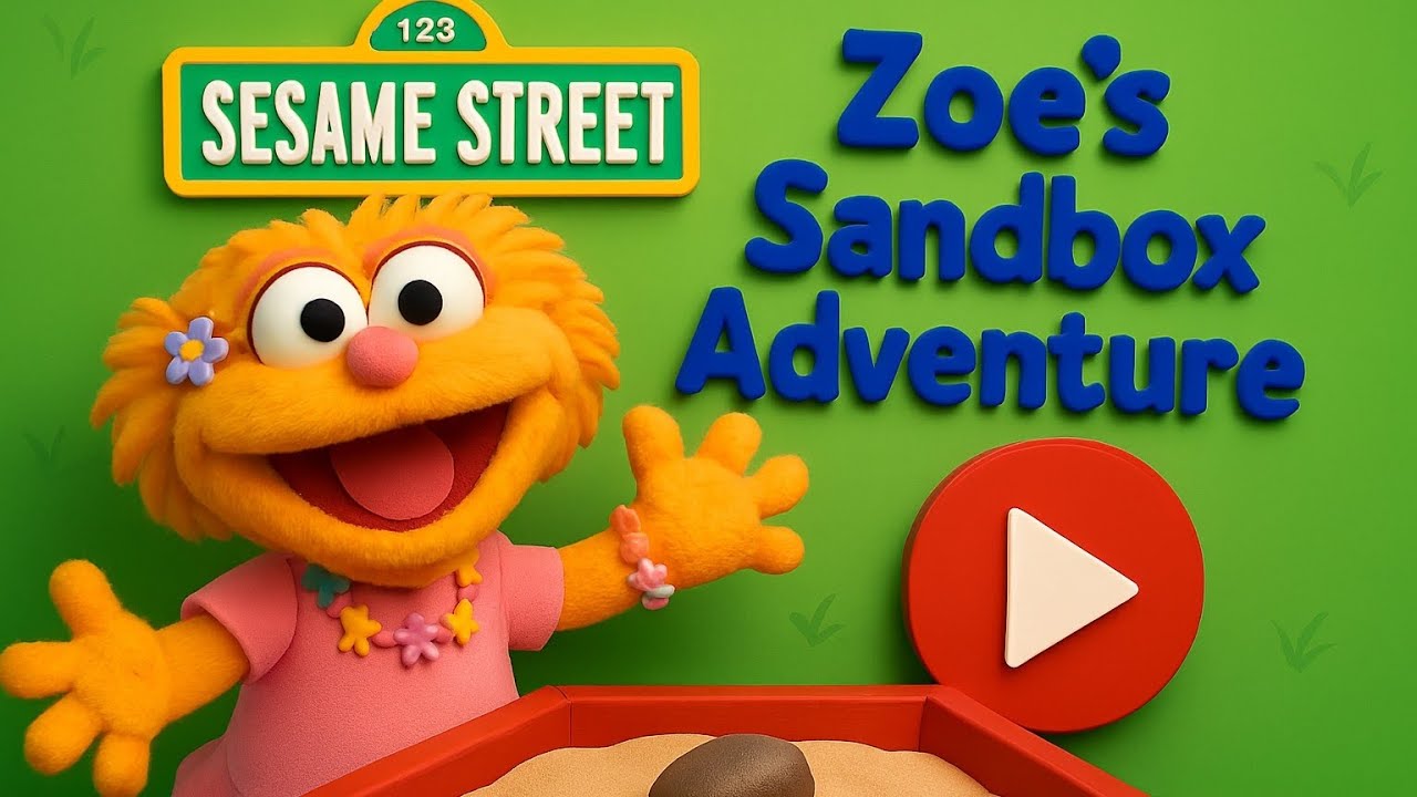 Sesame street : Zoe's Sandbox Adventure ⭐ PBS KIDS Game (Mini explorers zone) - YouTube