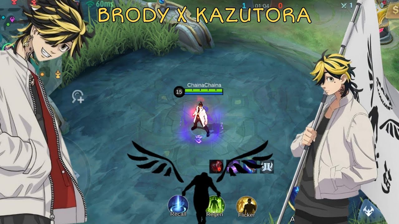SCRIPT BRODY AS KAZUTORA [TOKYO REVENGERS] • MLBB ANIME - YouTube