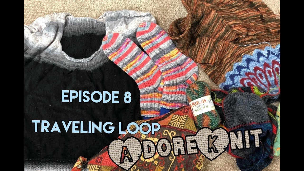 AdoreKnit 8 Traveling Loop Knitting - YouTube