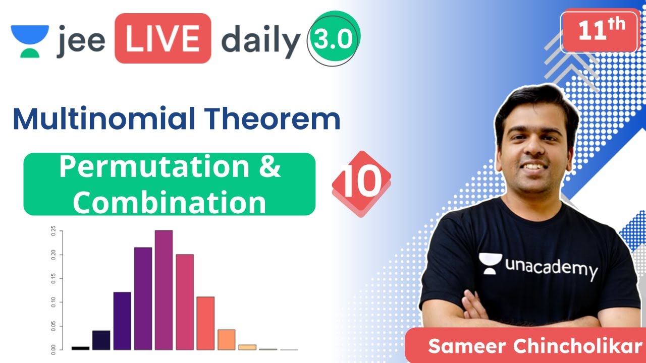 JEE: Permutation & Combination L10 | Unacademy JEE | JEE Maths | Sameer ...