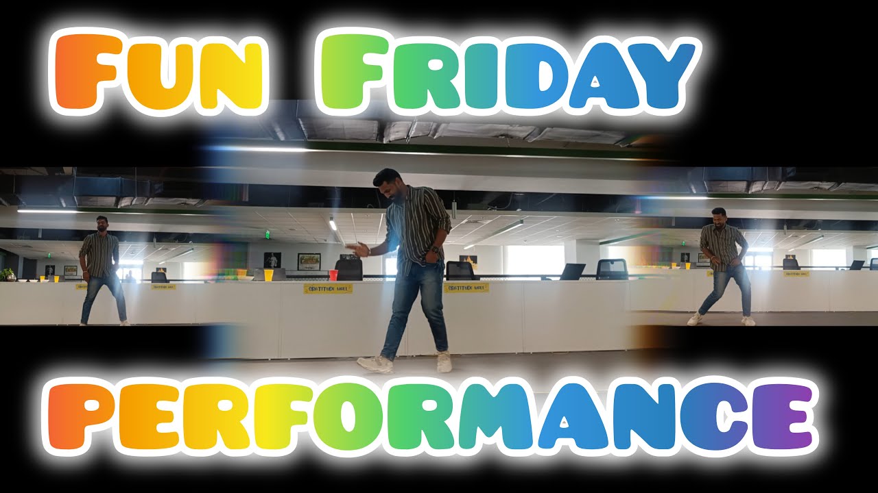 Fun Friday performance in office - YouTube