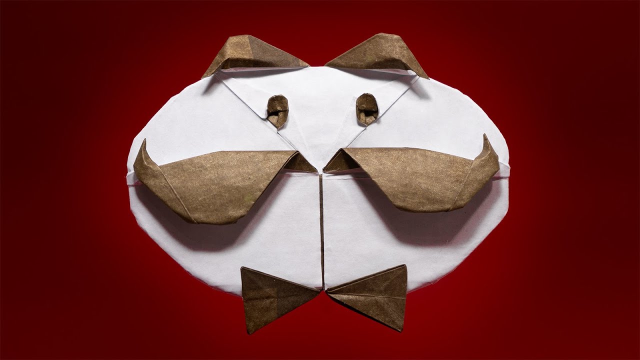 Origami Mr. Potato Chips - Pringles (Katsuta Kyohei) - YouTube