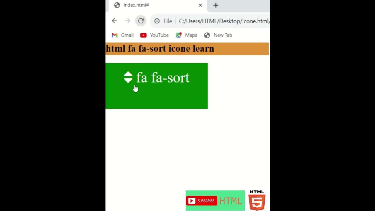 Html Tutorial For Beginners Complete Html Course In Hindi Html Icone Fa Fa Sort Learnhtml 3944
