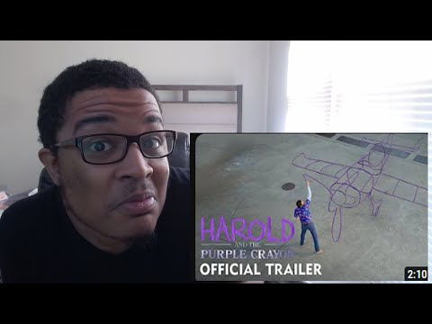 HAROLD AND THE PURPLE CRAYON - Official Trailer REACTION!