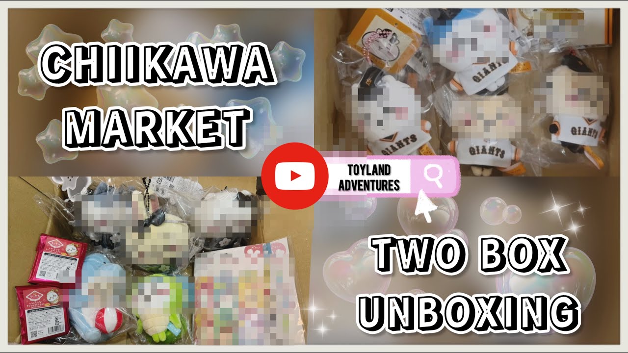 Again 6&7 Unboxing Chiikawa Market Two Box Form Japan - YouTube