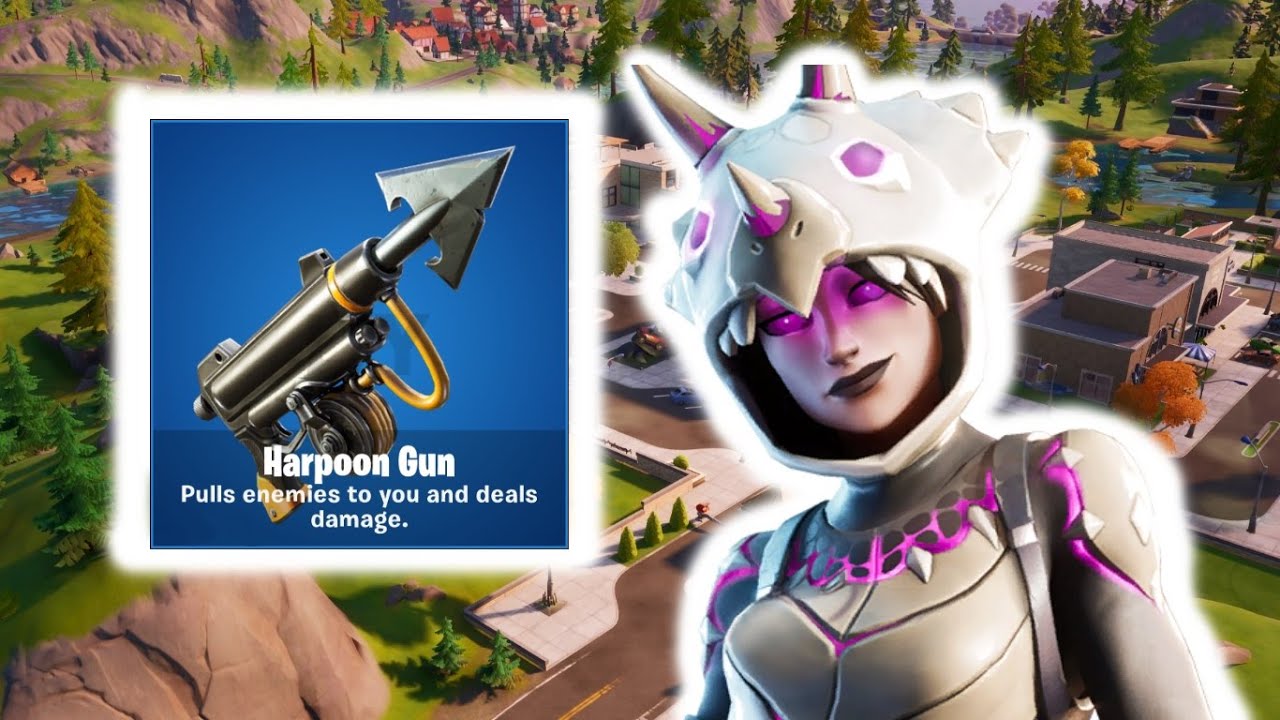 Fortnite - Harpoon Gun - Showcase - YouTube