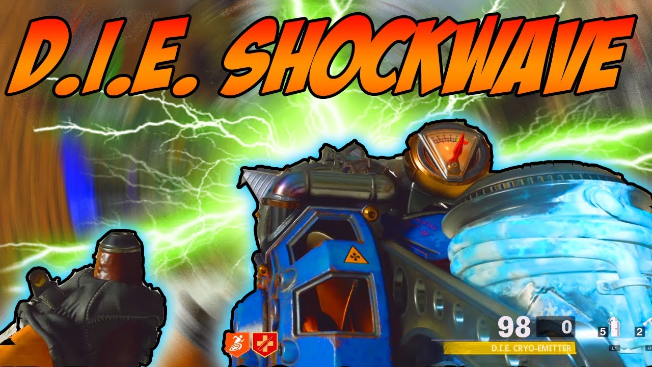D.I.E. SHOCKWAVE WONDER WEAPON GAMEPLAY: DIE MASCHINE COLD WAR ZOMBIES ...