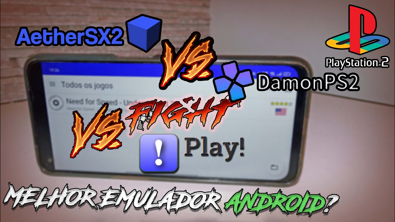 Qual o melhor emulador PS2 Android ? Comparação AetherSX2 vs Play! vs ...