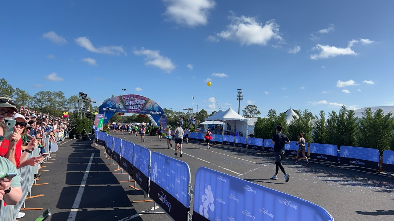 Diane’s Finish - RunDisney Marathon - Finish Line LIVE - YouTube