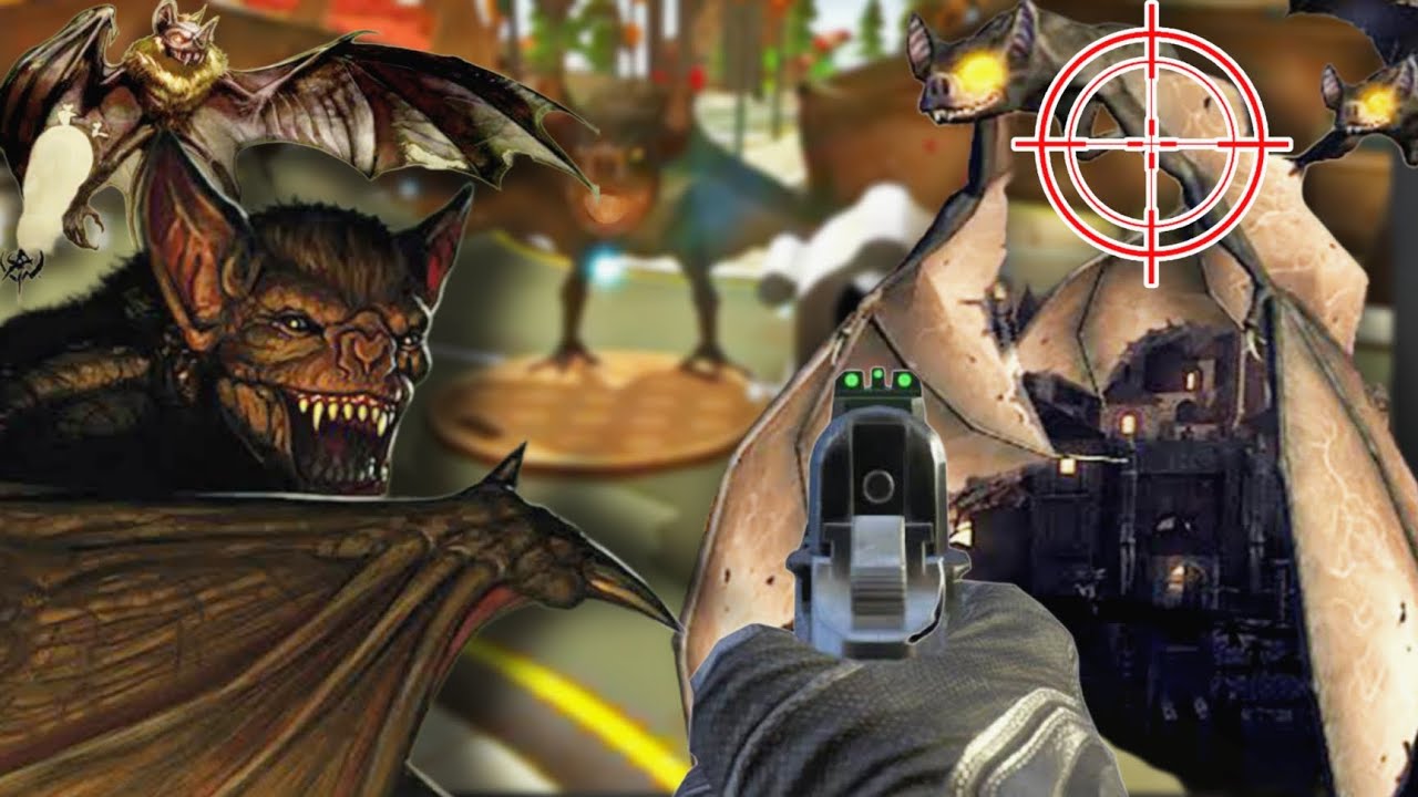 Hunting Monster Bat in Scary monster Shooting Gameplay video by Unknown ...