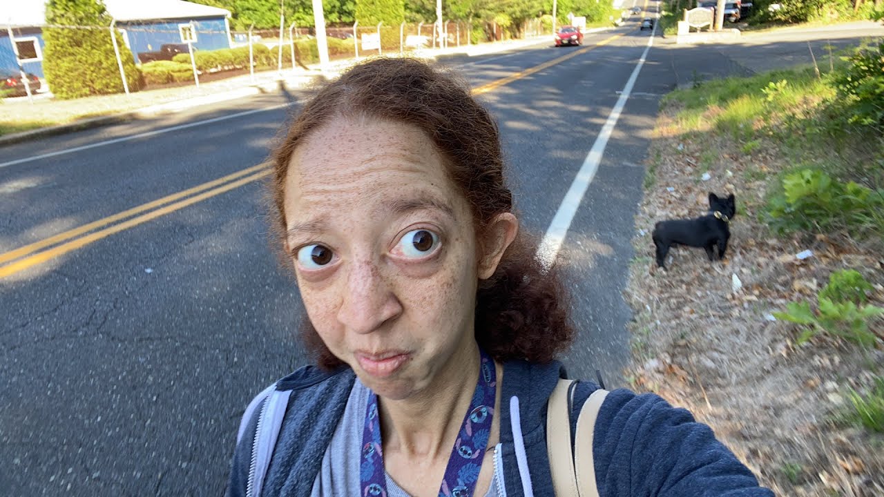 Dajsha Sanders is going live!day in the life of voo walking to work and ...