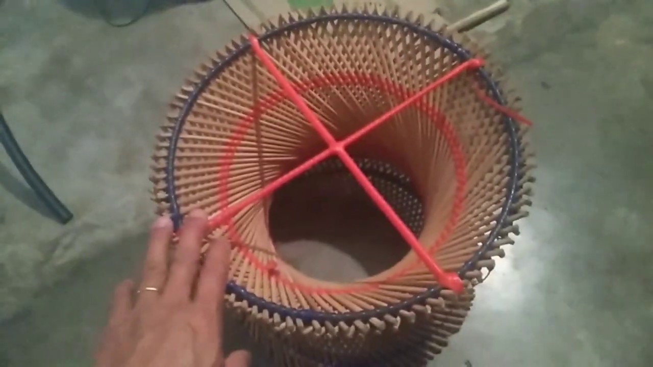 Craft/ Bamboo Stool (MORA) Part ll-AbtNaga how to make fine mora. - YouTube