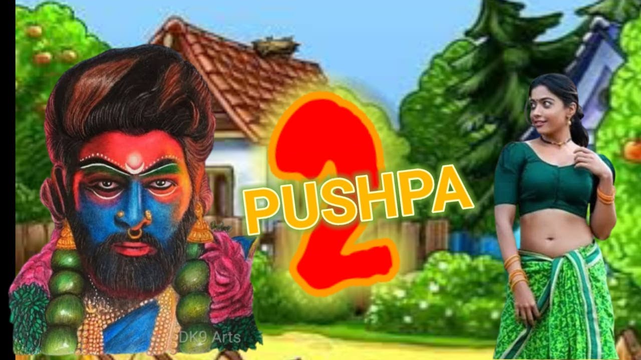 Pushpa 2 animation vedio। Pushpa 2 movies cartoon । पुष्पा 2 कार्टून ...