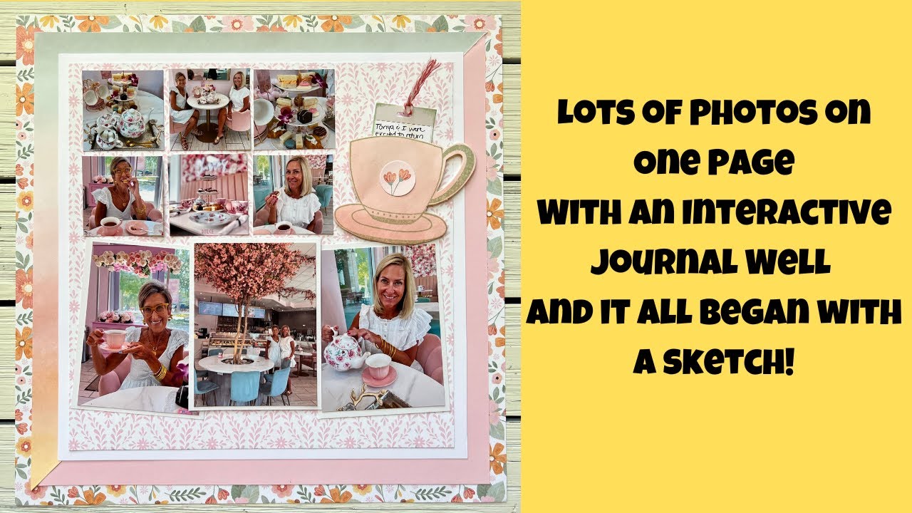 Lots of Photos on One Page With An Interactive Journal Well And It All ...