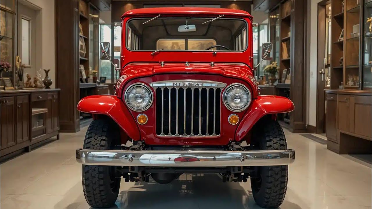 【伝説の始まり】1951年式日産パトロール4W60｜日本初の本格ジープが凄すぎた！ - YouTube