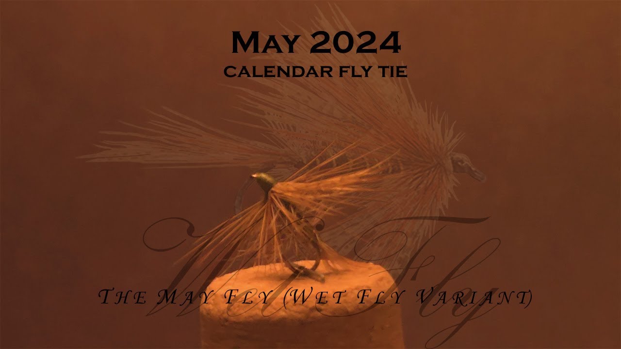 Tying the May Fly (Wet Fly) - EC Fly Tying Series 2024 - Pattern of the ...