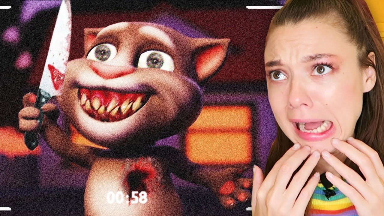 Not a kind Talking Tom talking to ME ! Talking Tom 2 🐱 Master of Trash - YouTube