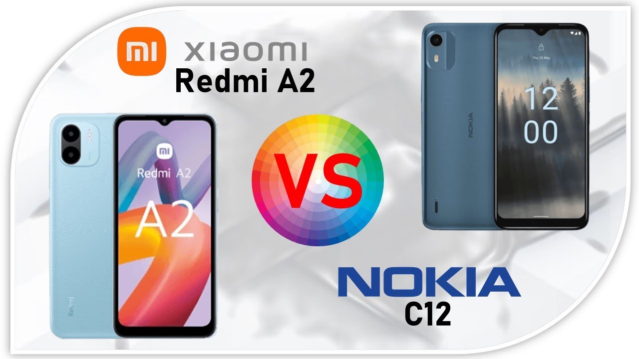 Xiaomi Redmi A2 VS Nokia C12 | SmartPhone 1 Jutaan - YouTube