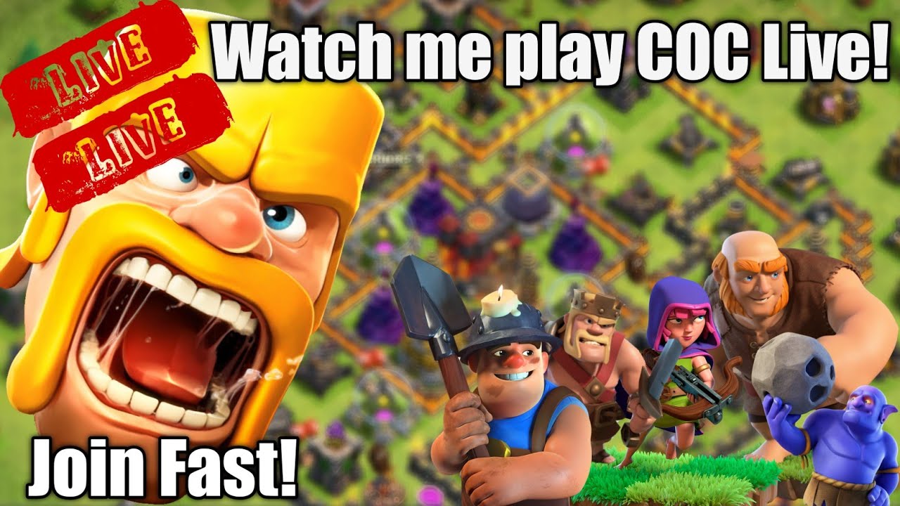 COC Live stream INDIA🇮🇳 - YouTube