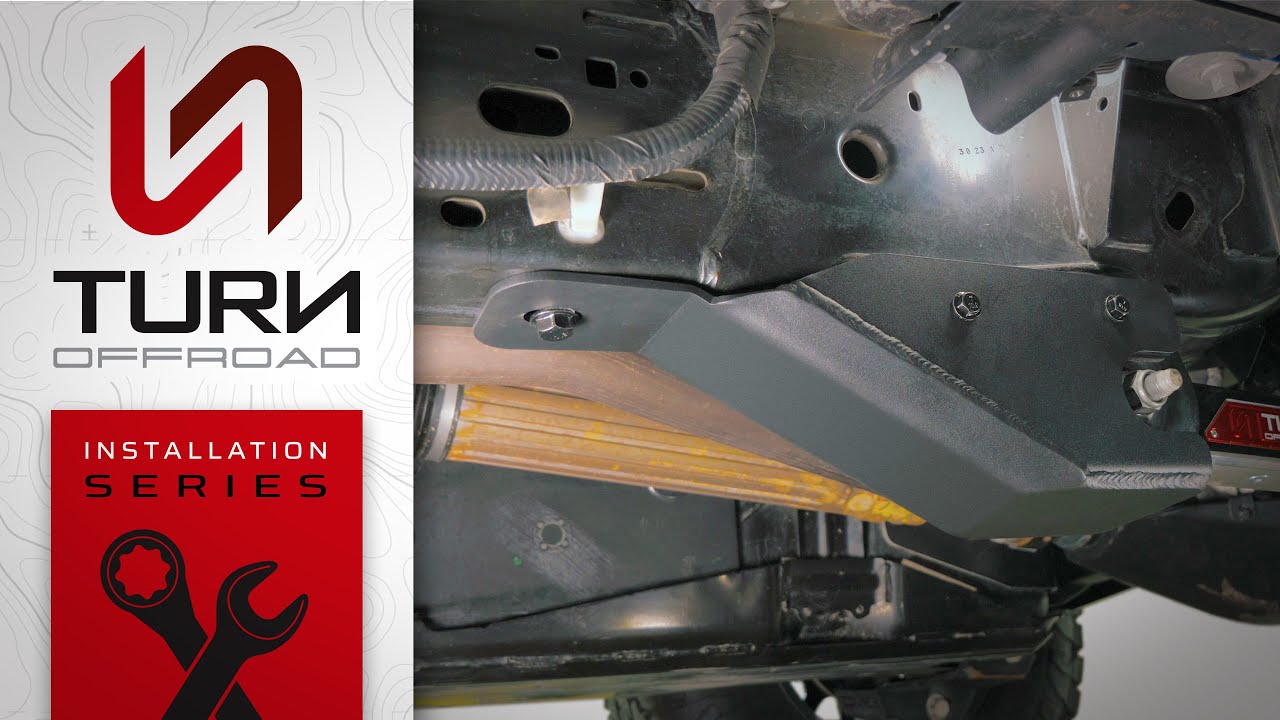 TURN Offroad's Rear Lower Control Arm Skid Plate Installation Guide ...