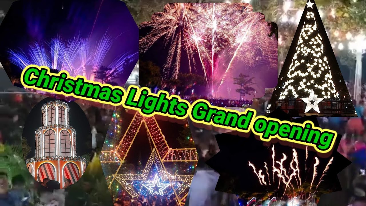 Christmas Lights Grand opening |Oroquieta City Plaza - YouTube