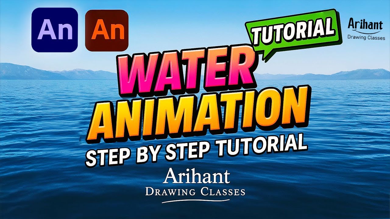 How to Animate Realistic water animation Animate CC/ Water animation ...