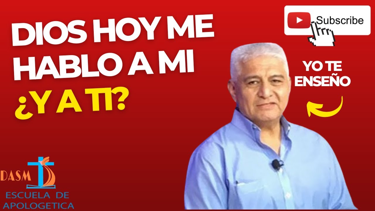 Dios hoy me hablo a mi ¿y a ti? - Martín Zavala - YouTube
