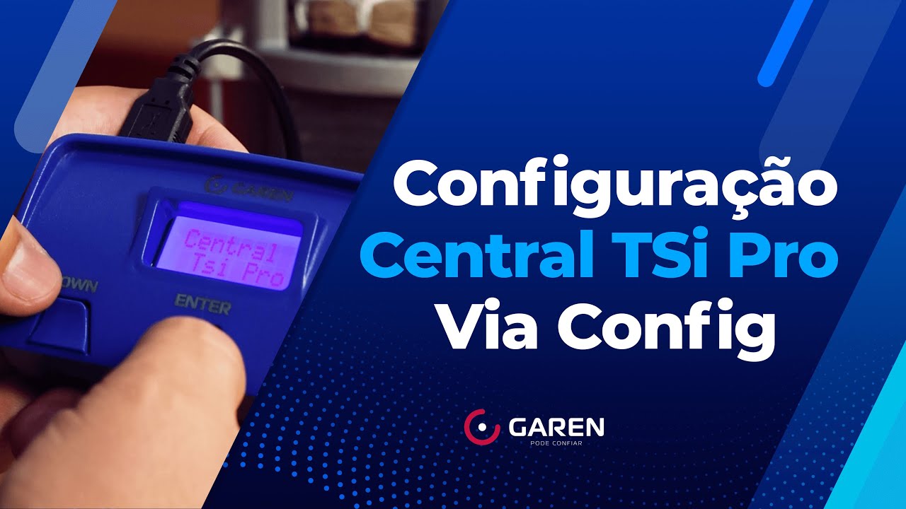 Central TSi Pro via Config - Leitura de curso - YouTube