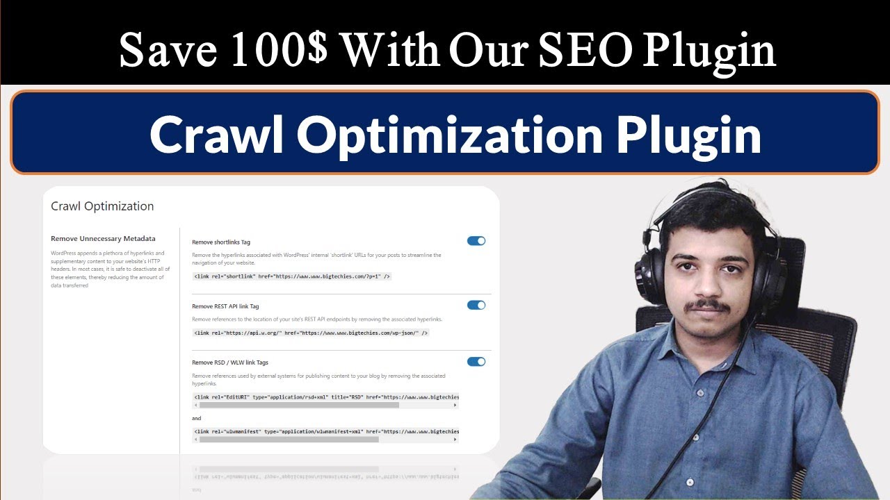 Crawl Optimization 2025: How to Do Advanced Optimization using Free Plugin - YouTube