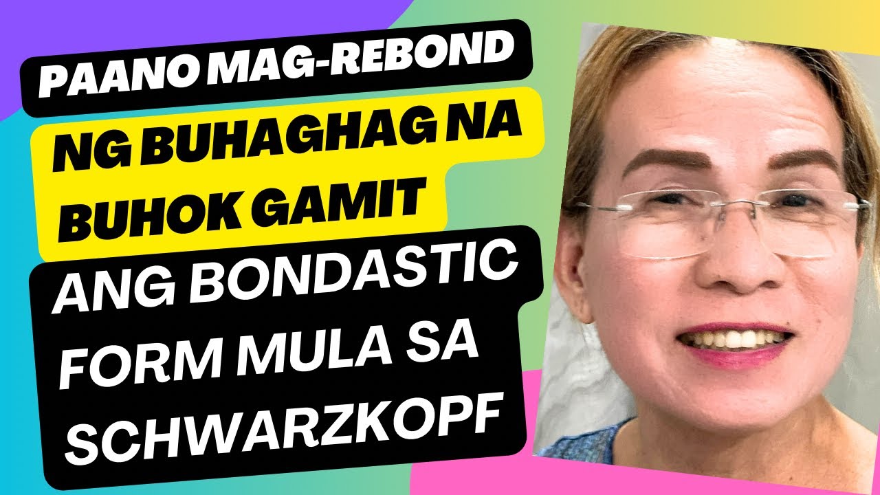 PAANO MAG-REBOND NG BUHAGHAG NA BUHOK - YouTube