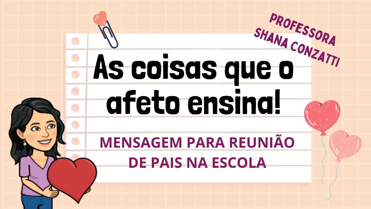 As Coisas Que O Afeto Ensina - RETOEDU