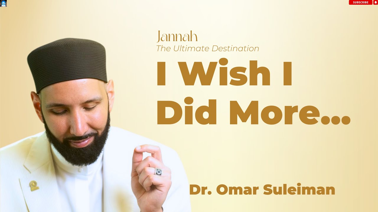 Ya Rab Forgive Me | The Regret of Not Doing More for Allah ﷻ | Dr. Omar ...