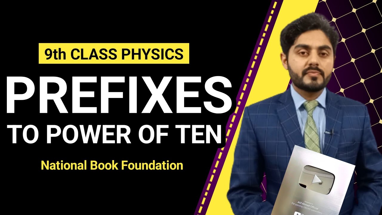 Prefixes to power of ten class 9 | Prefixes class 9 | NBF | For all ...