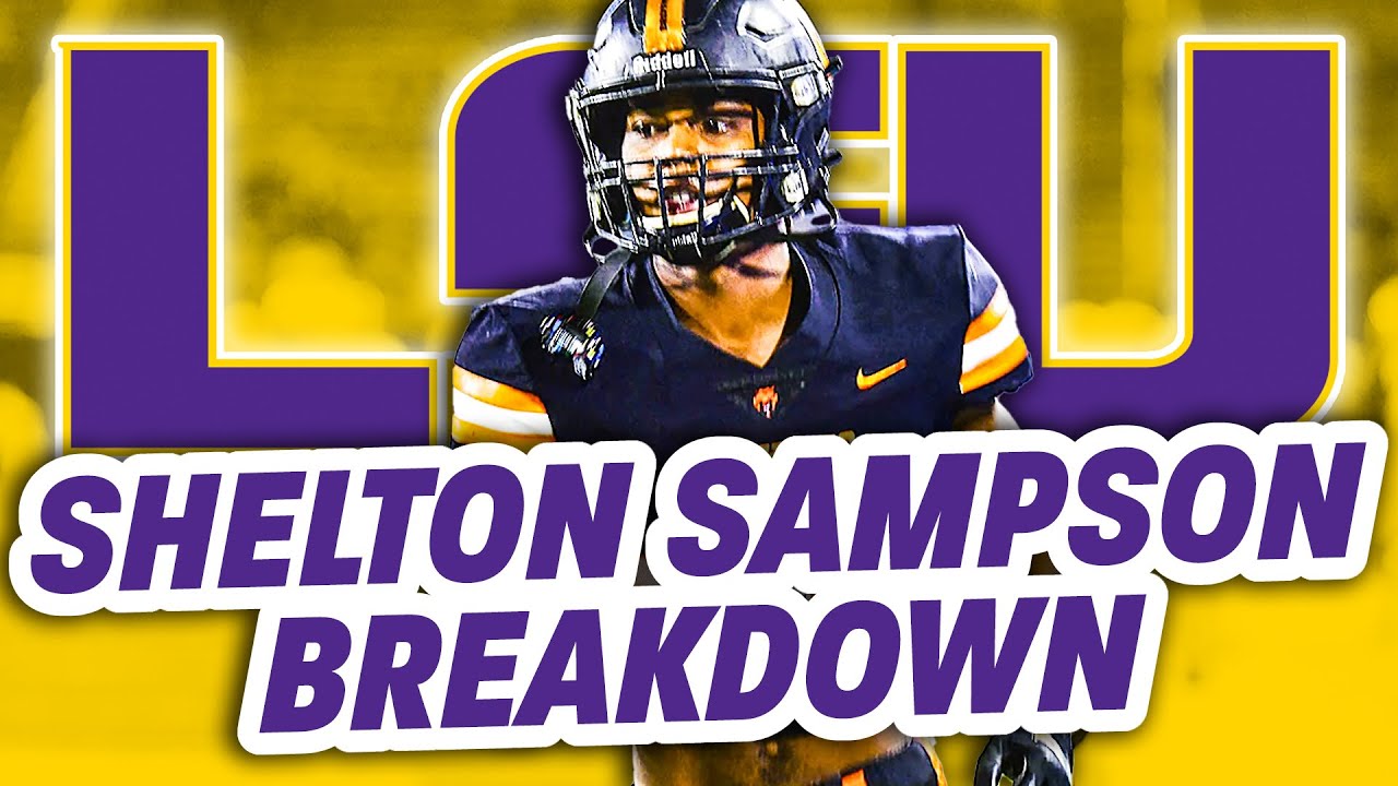 LSU Commit 2023 Wide Receiver Shelton Sampson Jr. Highlights Breakdown ...
