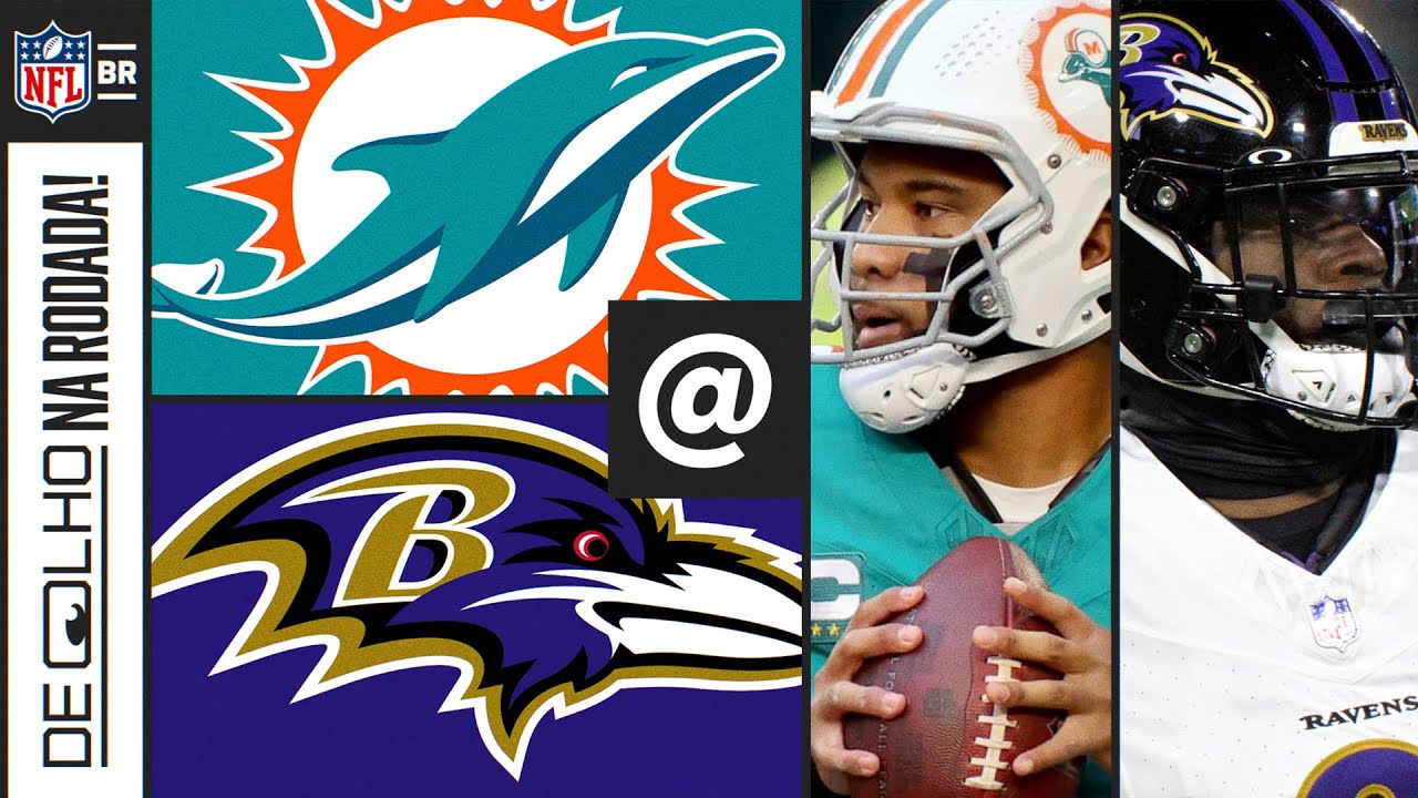 DE OLHO NA RODADA | Miami Dolphins @ Baltimore Ravens - YouTube