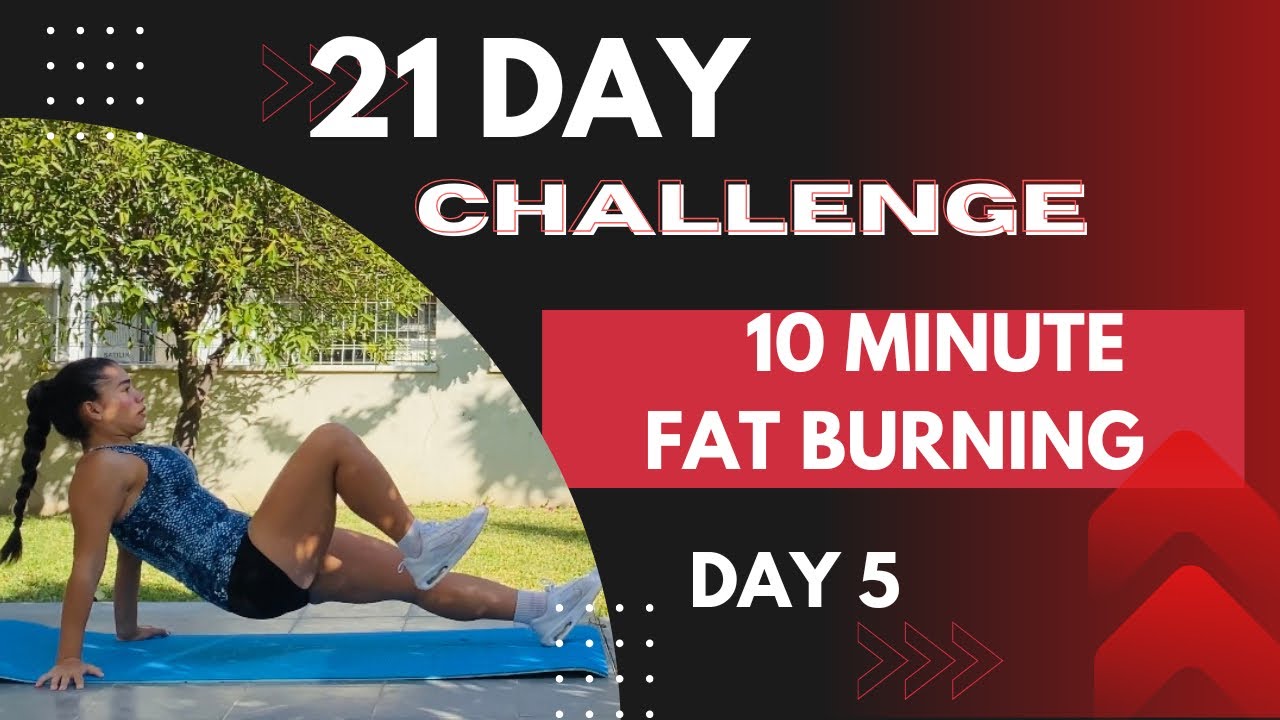 Day 5 of the 21-day"10 MINUTES FULL BODY WORKOUT challenge" for busy ...