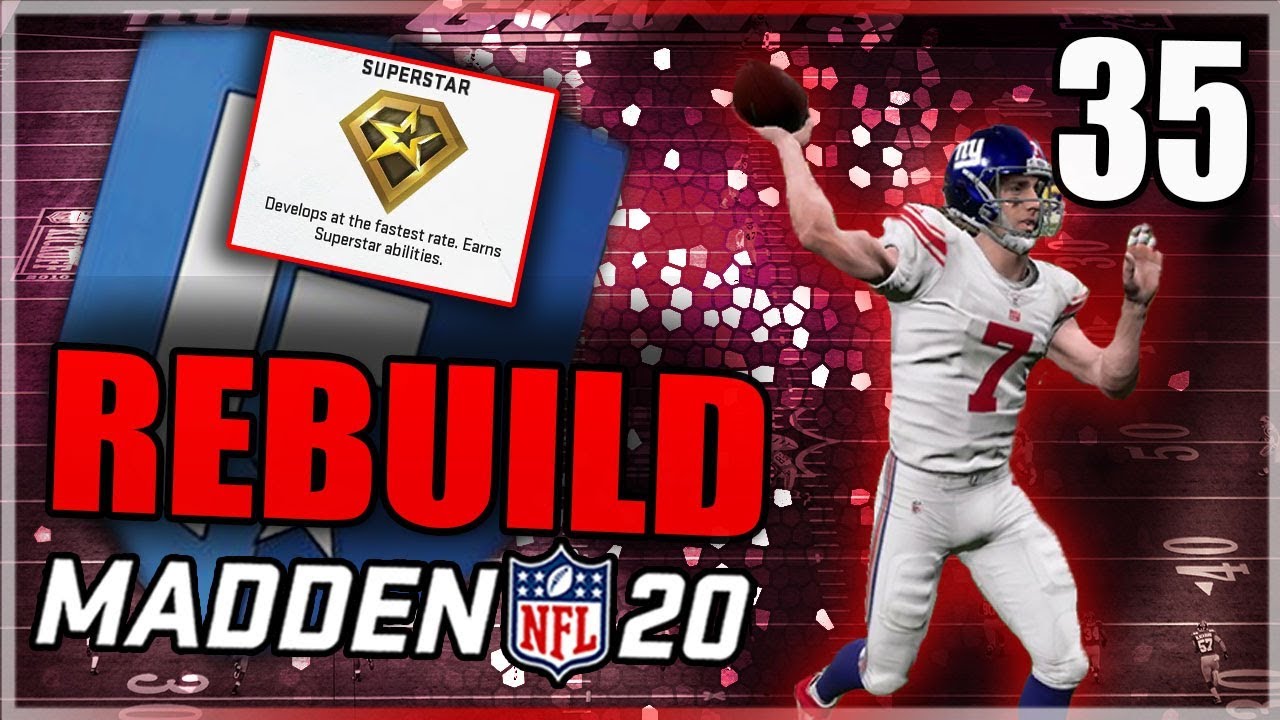 GIANTS PLAYOFFS | Madden 20 New York Giants Rebuild - Ep.35 - YouTube