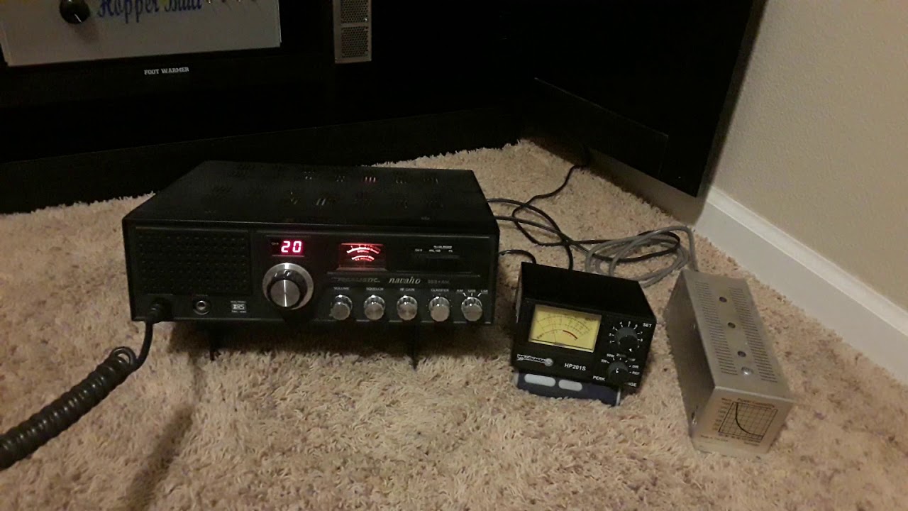 Realistic Navajo TRC-490 AM/SSB CB radio - YouTube