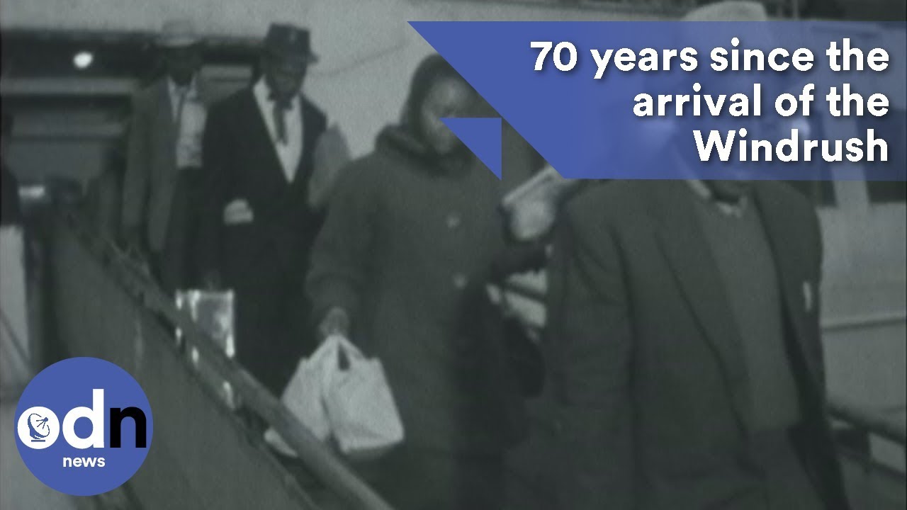 70 years since the arrival of the Empire Windrush - YouTube