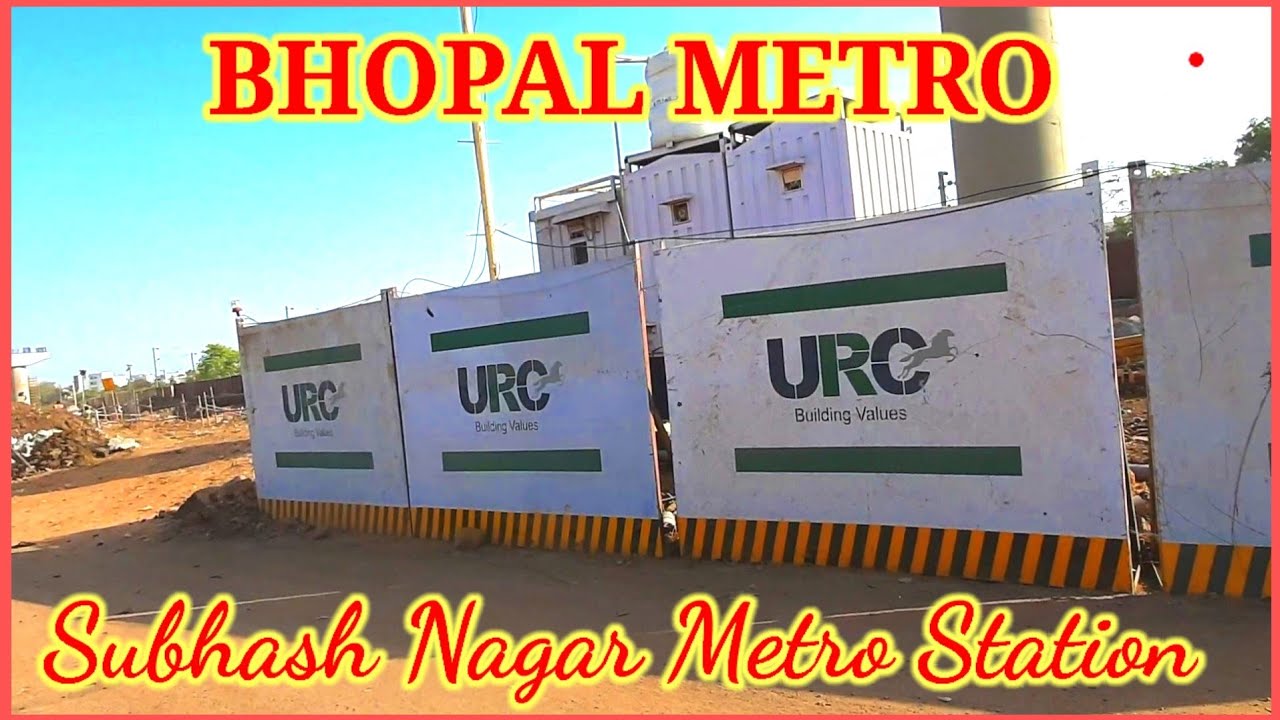 Bhopal Metro: Subhash Nagar Metro Station #enjoyindia - YouTube