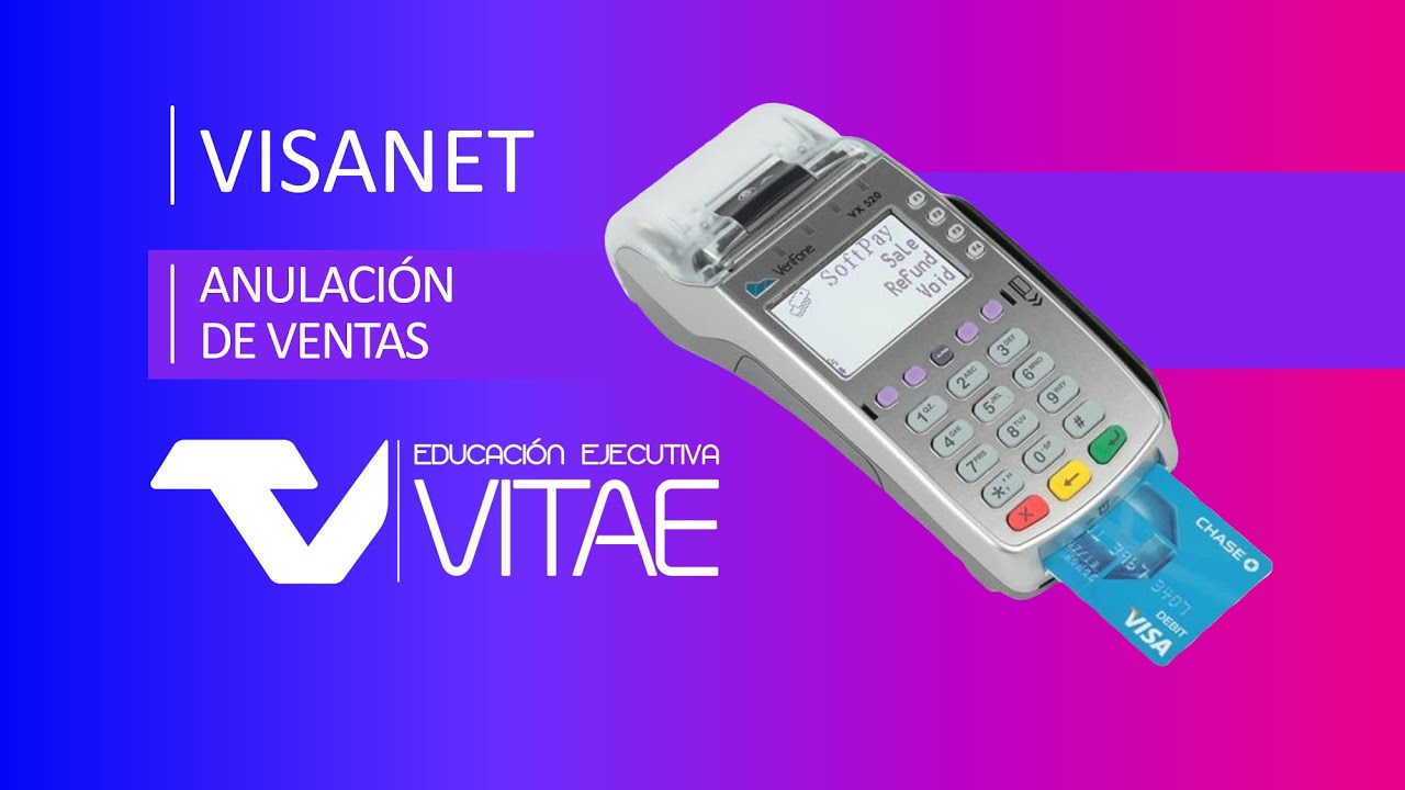 Anular una Venta en VisaNet - YouTube