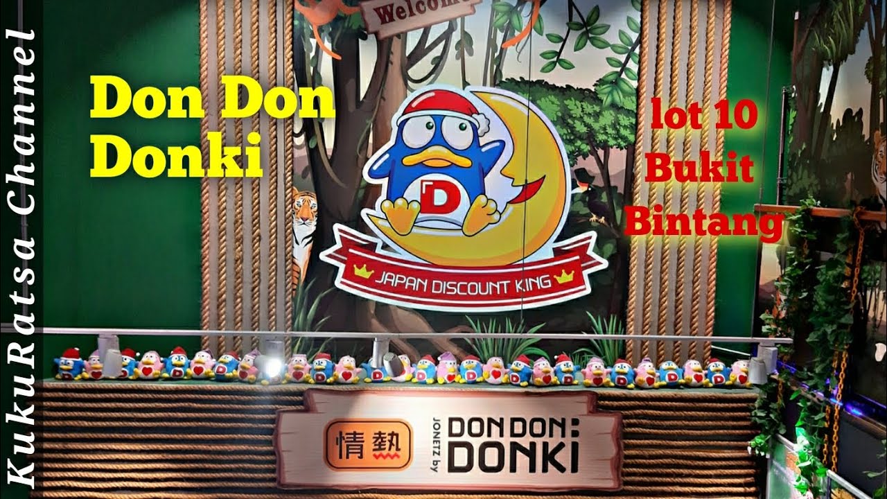 DON DON DONKI LOT10 BUKIT BINTANG KUALA LUMPUR MALAYSIA. Walking around ...