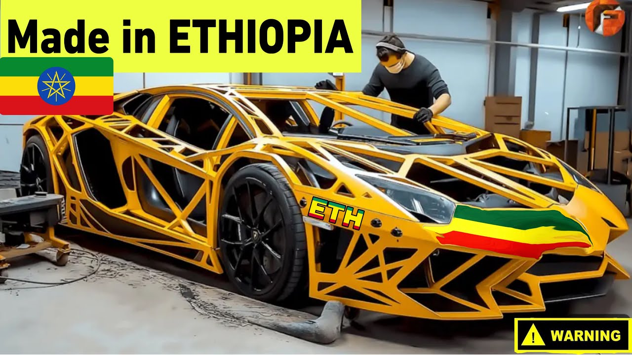 ቅንጡ መኪና- ከስራ ፈጣሪው ETHIOPIAN🇪🇹 Man built a Super car from scratch 😳 WHY ...