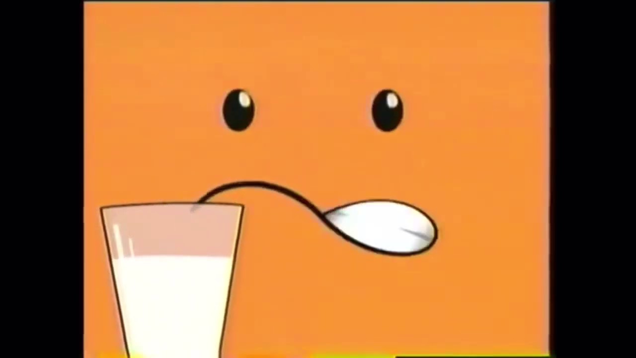 Nick Jr. Face Drinks Milk - YouTube