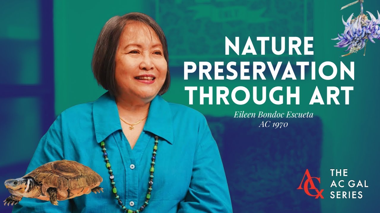 Nature Preservation Through Art | Eileen Bondoc Escueta | ACx - YouTube