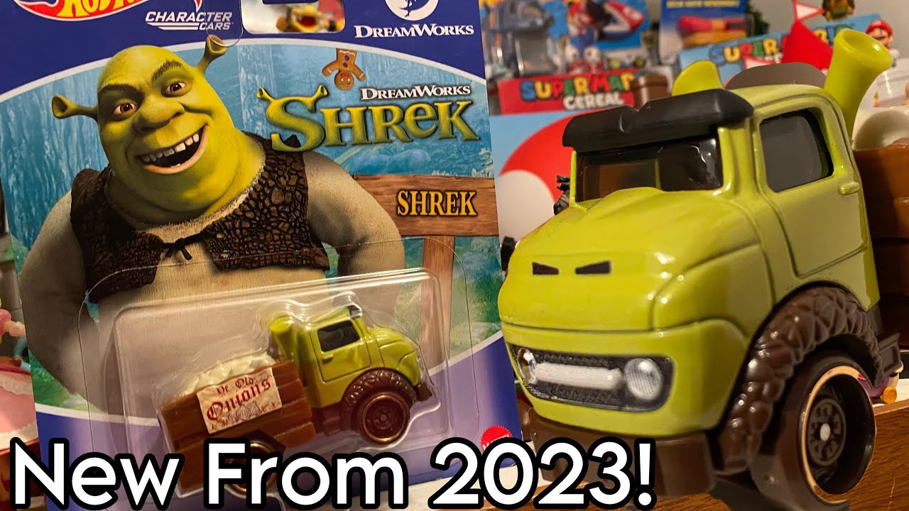 Hot Wheels Shrek Character Car Unboxing & Review 2023! - YouTube