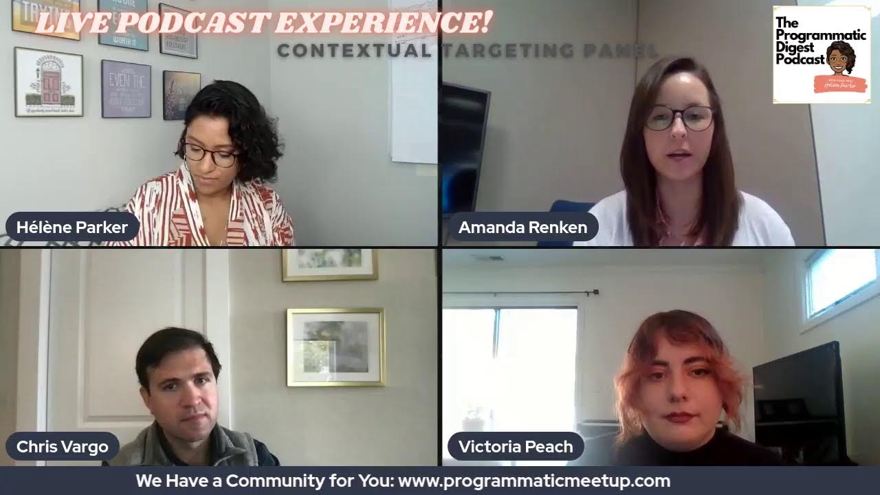 The Programmatic Digest LIVE: Contextual Targeting Panel - YouTube