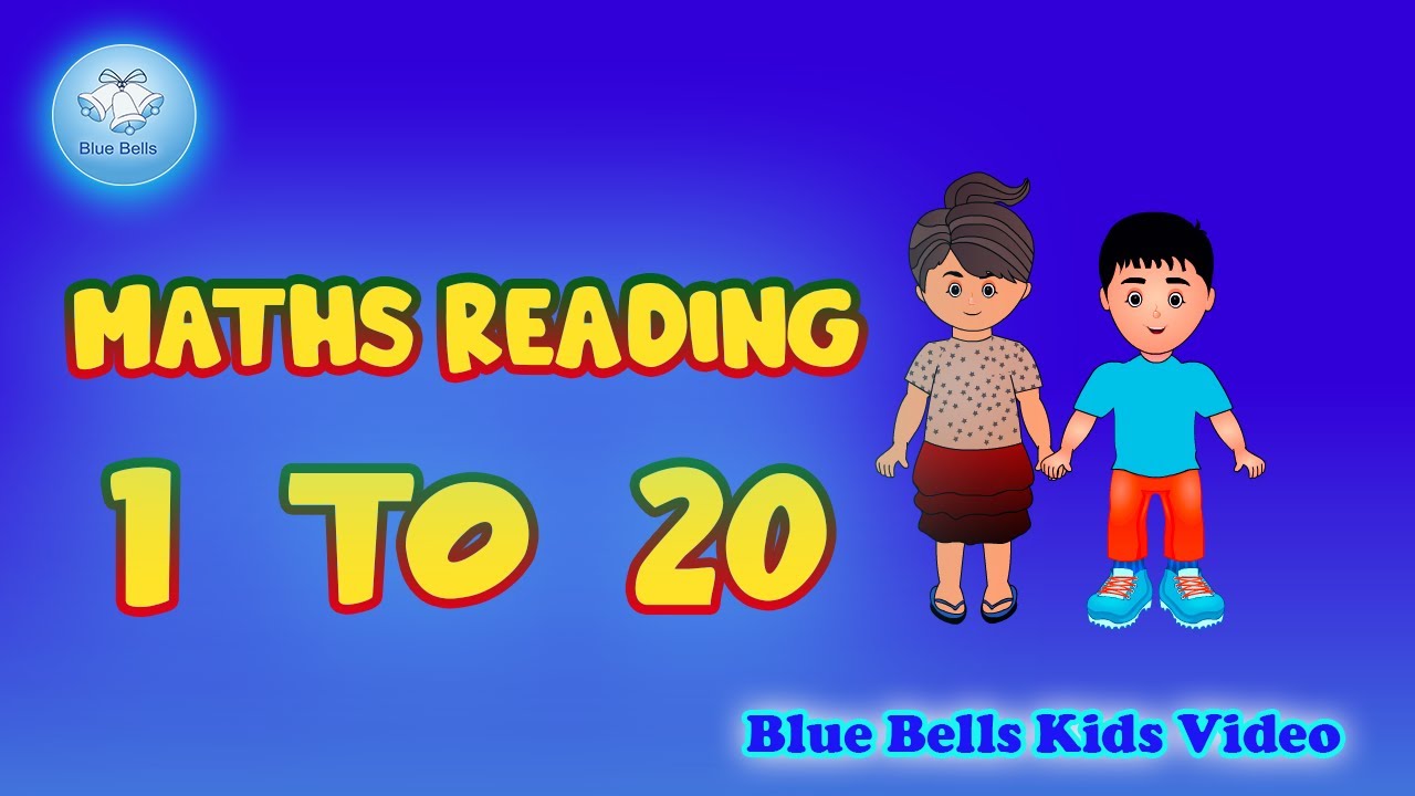 Maths Reading | Learn Numbers Count 1 to 20 With Two Lines Poem | Kids ...